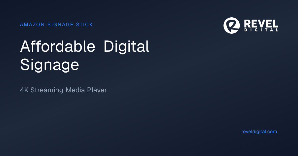 Amazon Signage Stick | Professional Digital Signage Media Player ...